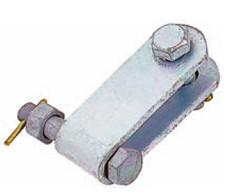 High Strength Material Clevis Plate / Clevis Hinges Hot Dip Galvanized ...